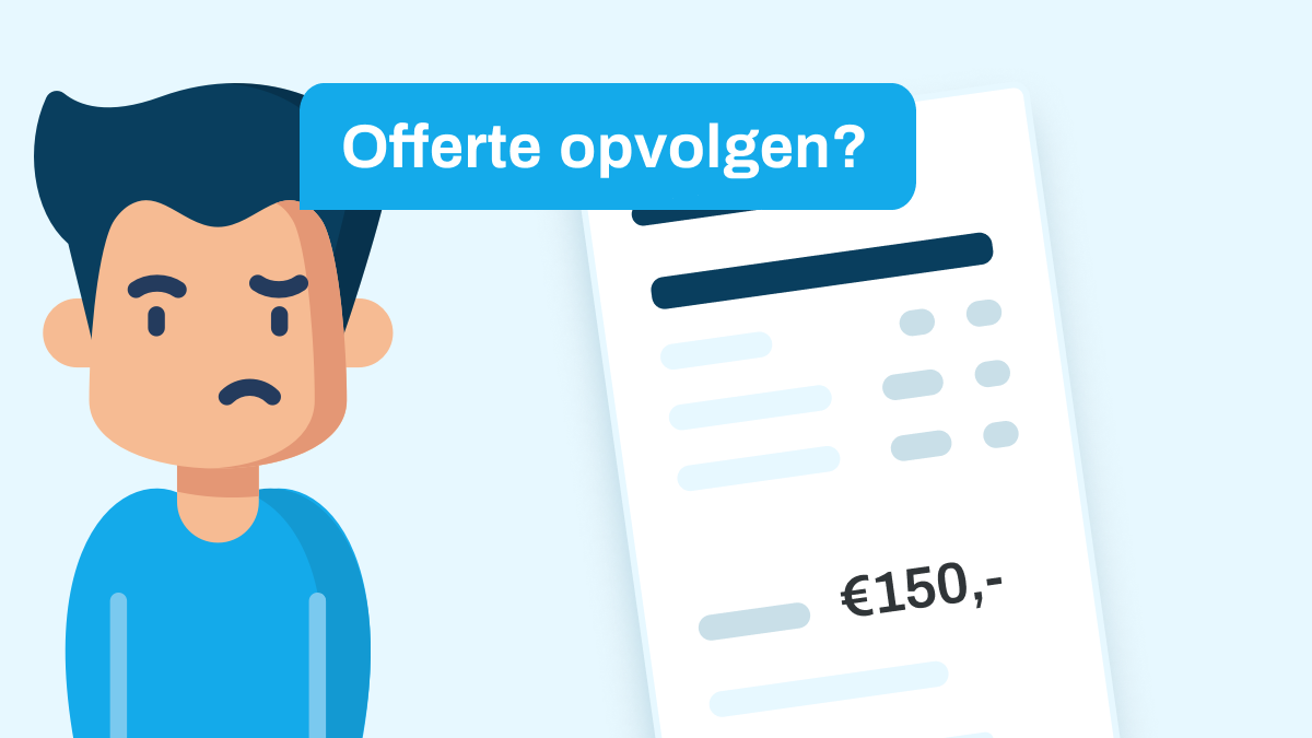 Hoe volg ik een offerte op? - Reuzenpanda